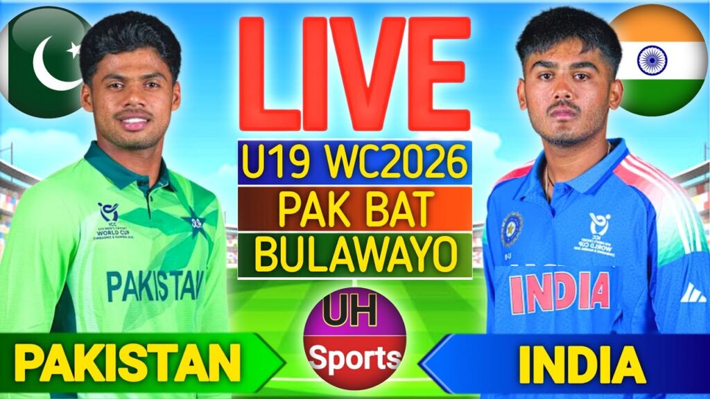 IND vs PAK U19 World Cup 2026 Live Score: Pakistan Run Chase & Live ...